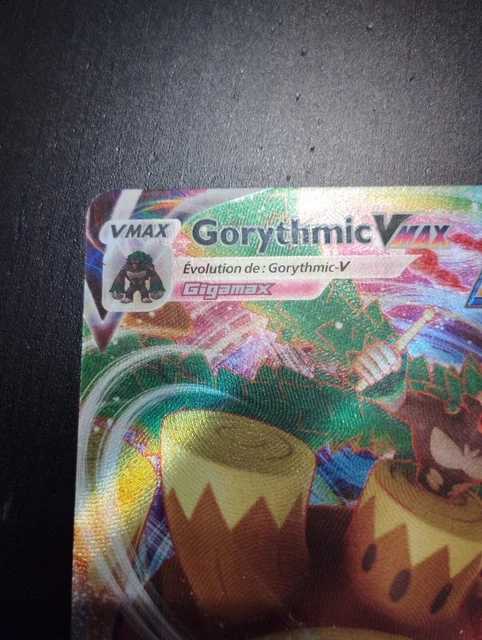 CARTE POKÉMON GORYTHMIC VMAX 023/264 - Ultra Rare - EB8 Poing de Fusion ...
