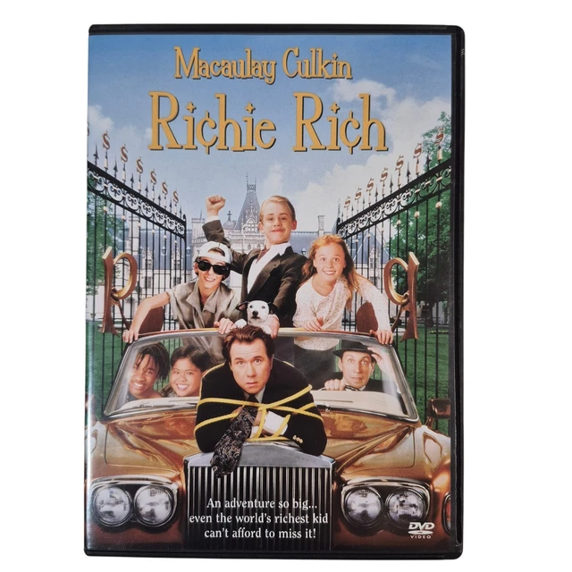 RICHIE RICH DVD Macaulay Culkin Family Comedy 90s Kids Movie Classic £5 ...