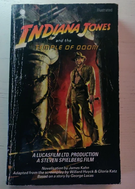 INDIANA JONES AND THE TEMPLE OF DOOM 1st Print Sphere UK PB 1984 ...