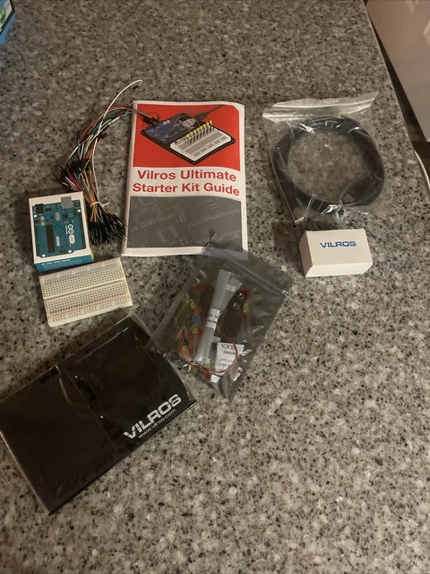 ARDUINO VILROS ULTIMATE Starter Kit w/ Uno Rev. 3 Microcontroller $24. ...