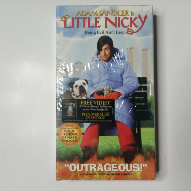 ADAM SANDLER IS LITTLE NICKY RARE VHS COMEDY Brand New Factory Sealed £ ...