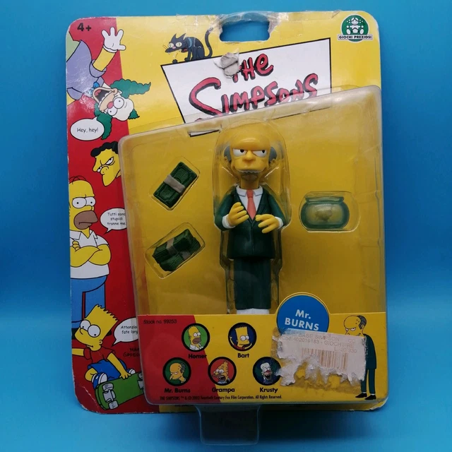 GIOCHI PREZIOSI MODEL I Simpson WOS Mr Burns Simpson EUR 65,00 ...