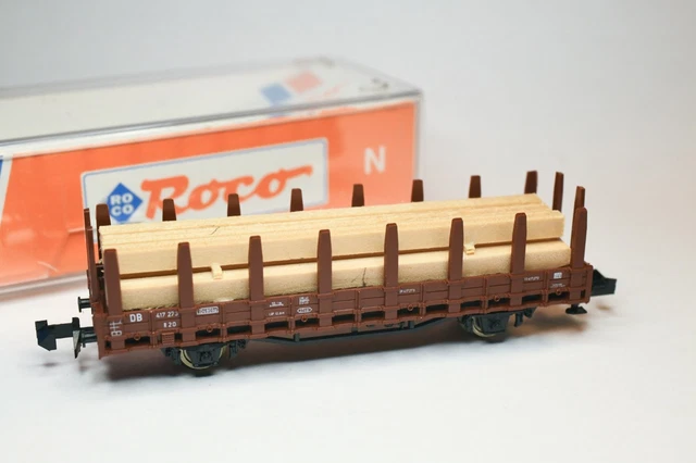 ROCO SPUR N Konvolut 5 Güterwagen DB Epoche 3, sehr gut, mit OVP EUR 55 ...