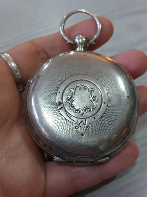 THE LANCASHIRE WATCH Co (Thomas Peter Hewitt) Silver Pocket Watch ...