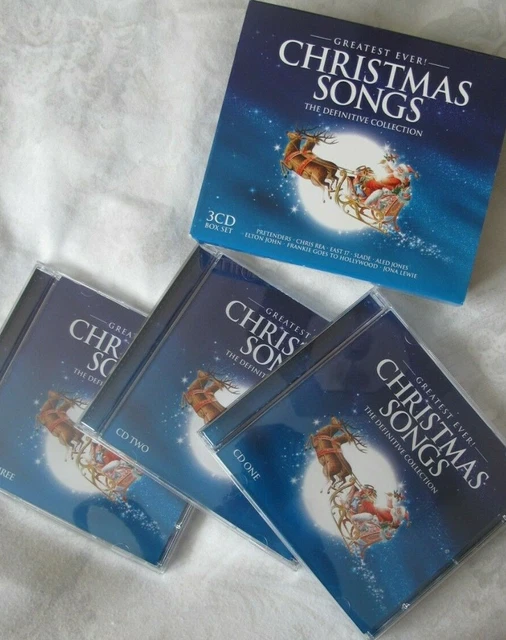 GREATEST EVER! Christmas songs - The definitive collection 3CD box set ...