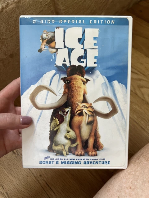 ICE AGE (DVD, 2002, 2-Disc Set, Includes Full Frame and Widescreen ...