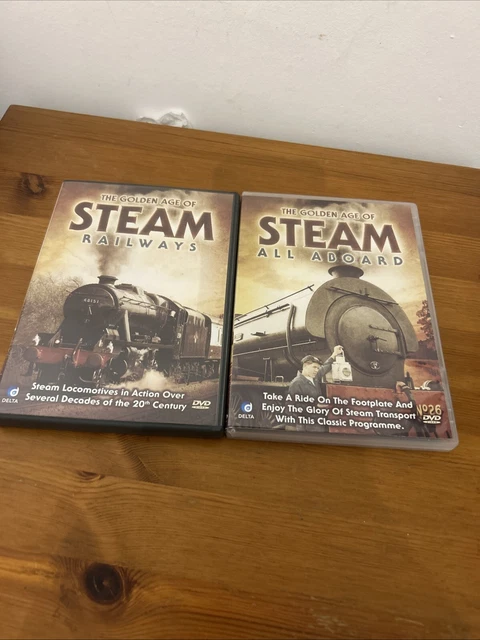 GOLDEN AGE OF Steam Complete Series (DVD) Collection 2 Disc Railways ...