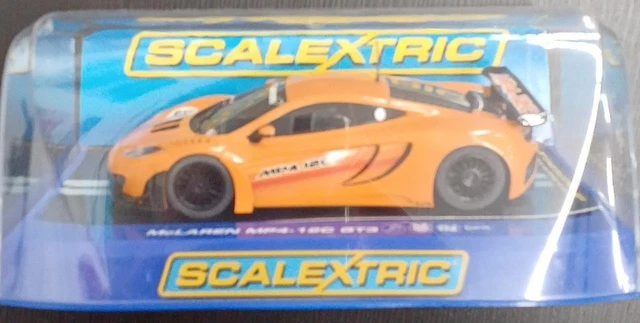 SCALEXTRIC MCLAREN MP4-12C GT3 slot car £150.10 - PicClick UK