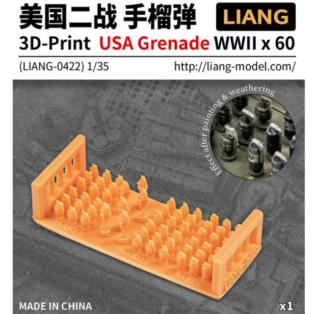 LIANG MODEL 3D Print USA Grenades WWII x 60 - L0422-1/35 £1.00 - PicClick UK