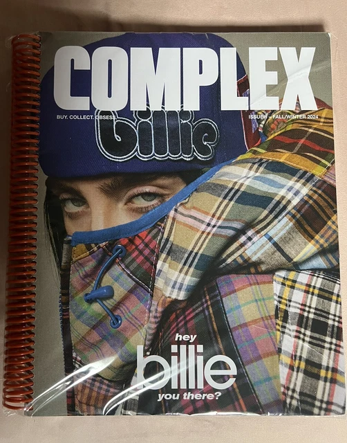 2024 COMPLEX MAGAZINE Billie Eilish Eminem Limited Edition Irl Issue ...