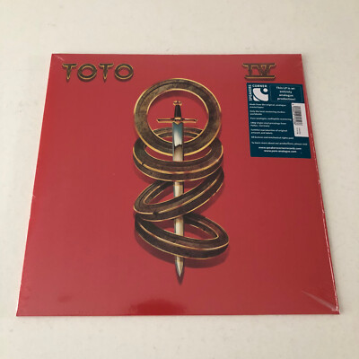 TOTO: IV (FOURTH Album) LP, 180 Grams Audiophile Vinyl, Pallas Pressing! £34.74 - PicClick UK