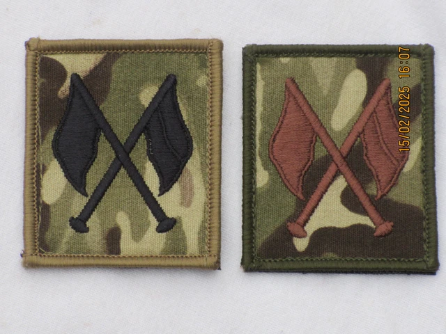 REGIMENTAL SIGNALLER, SIGNAL Instructor, TRF, touch fastener, Multicam ...