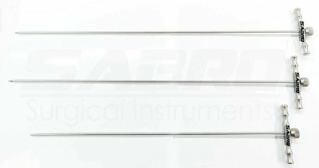 BRAIN VENTRICLE PERITONEUM Shunt Introducer For Neurosurgery Instrument ...