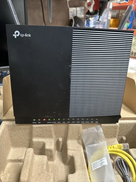 TP-Link AX5400 Hybrid Wi-Fi Modem Router With VoIP, 58% OFF