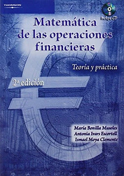 MATEMATICA DE LAS Operaciones Financieras. Teoria Y Practica EUR 42,28 - PicClick FR