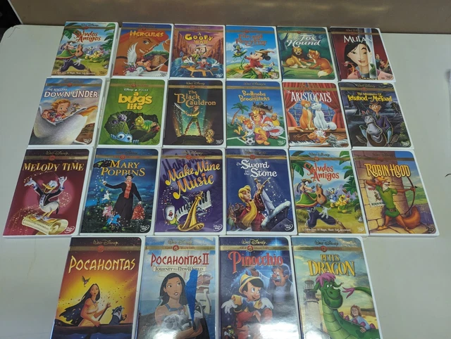 DISNEY GOLD COLLECTION DVD Lot Of 22 £82.33 - PicClick UK