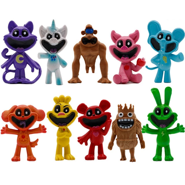 THE SMILING CRITTERS Figures Catnap Cartoon Monster Game Toy Action ...