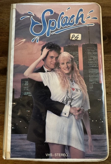 SPLASH (1984) VHS - Ron Howard’s Mermaid Fantasy Comedy $4.00 - PicClick
