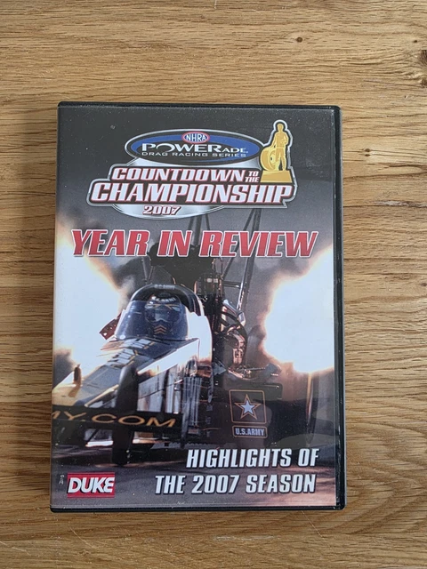 NHRA 2007 YEAR In Review Dvd Drag Racing £6.51 - PicClick UK