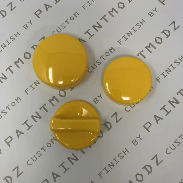 MK3 FORD FOCUS ST RS Ecoboost - Engine Cap Cover Kit - Gloss Yellow £24 ...