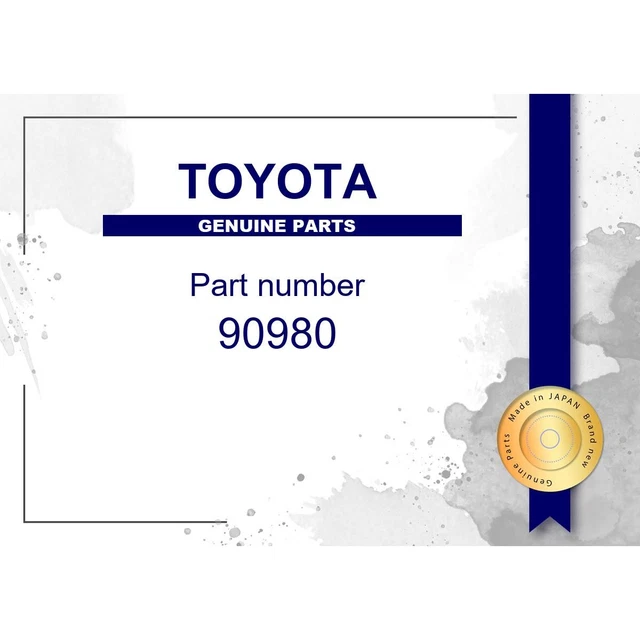NEW GENUINE TOYOTA (Part number 90980-12002 ) HOUSING CONNECTOR $27.99 ...