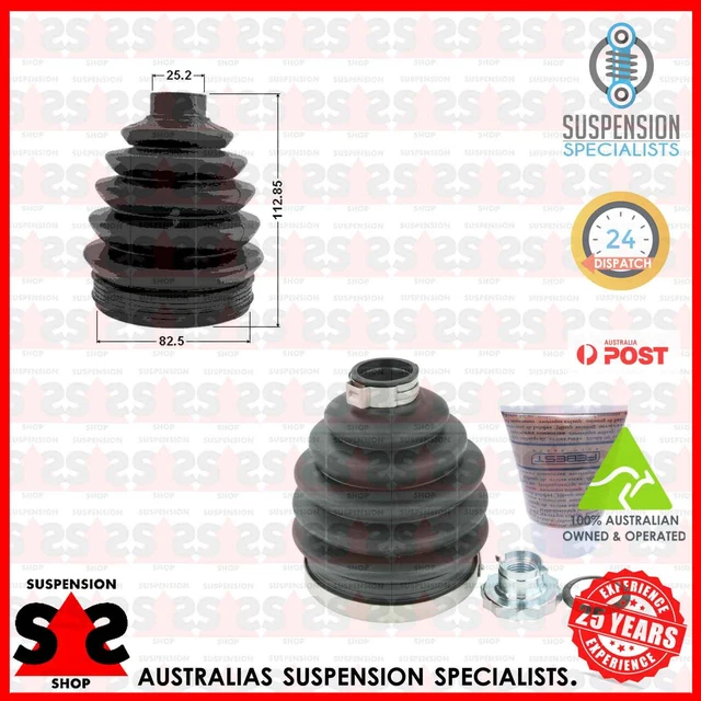 WHEEL SIDE BELLOW Kit, Drive Shaft Suit PORSCHE Cayenne Coupe (9Yb) 4.0 Turbo EUR 33,44 ...