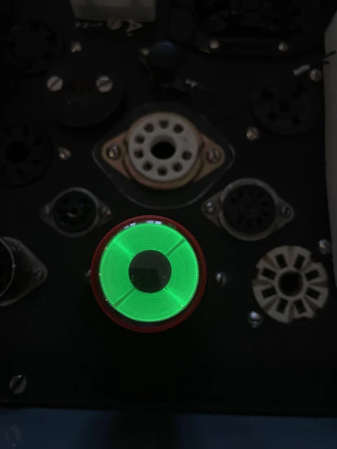 EM1 MULLARD MAGIC eye tuning indicator valve tube - Q29 EUR 48,33 ...