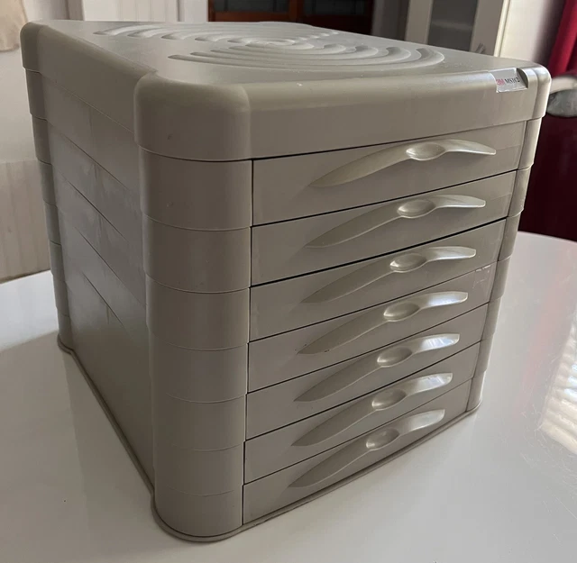 VINTAGE 3M ADJUSTABLE Monitor Stand MS102 90’s 7 Drawer Computer ...