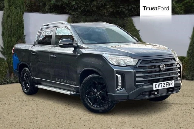 SSANGYONG MUSSO 2.2D Saracen Pickup Double Cab 4dr Diesel Auto 4WD Euro ...