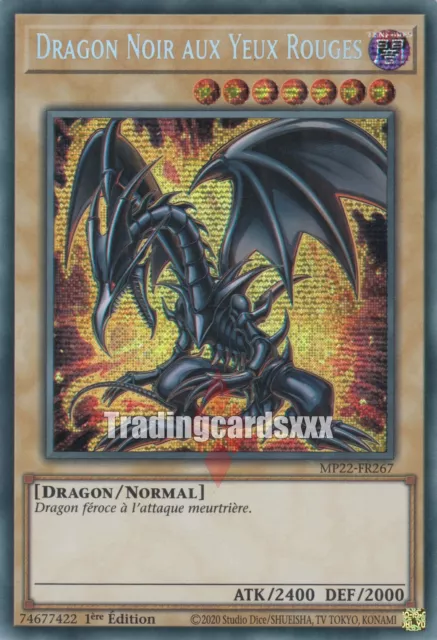 YU-GI-OH! DRAGON NOIR aux Yeux Rouges : PSE MP22-FR267 EUR 14,90 ...