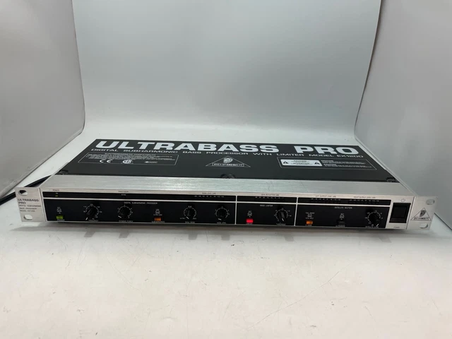 BEHRINGER EX1200 ULTRABASS Pro Digital Subharmonic Processor Original ...