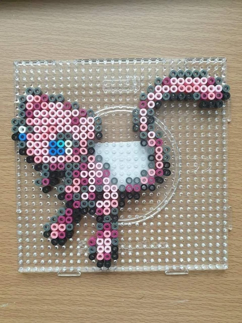 HAMA BEAD MEW Pokemon - Guide, Beads, Ironing Paper & Board (optional ...