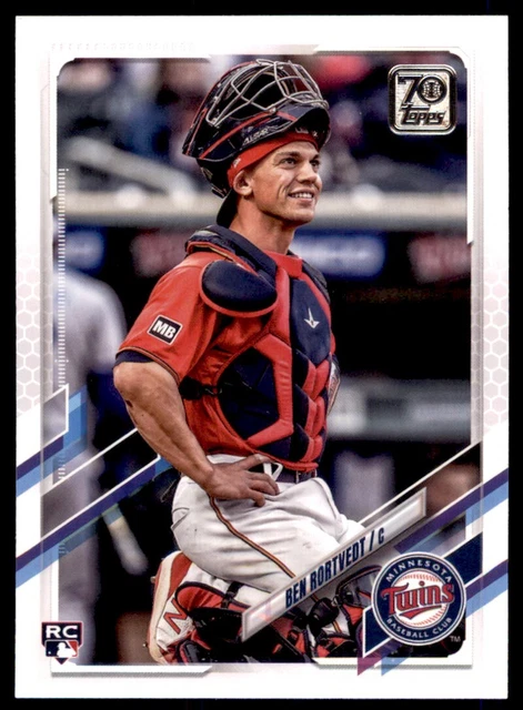 CARTE RECRUE BEN Rortvedt 2021 Topps Update RC | #US180 Minnesota Twins ...