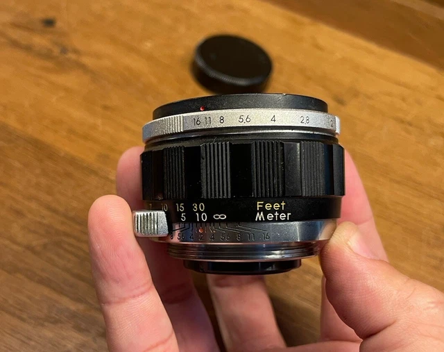 PRÈS DE MINT : Tomioka " Fabriqué Yashica Auto Yashinon 5cm 50mm F/2 ...