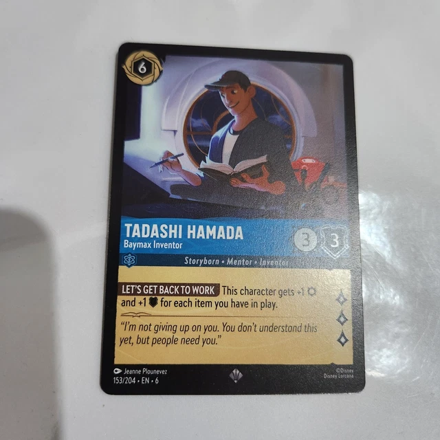 TADASHI HAMADA - Baymax Inventor (153/204) [Azurite Sea] $7.35 ...