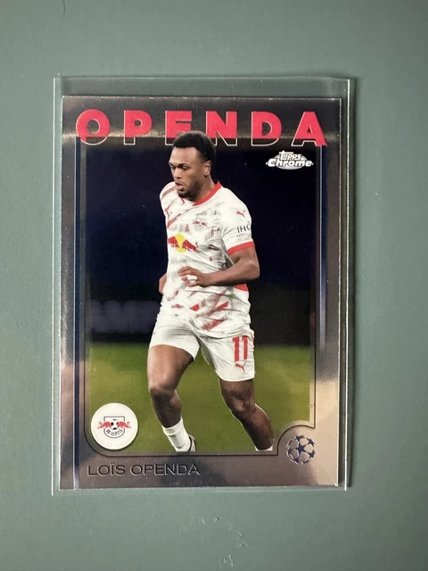 TOPPS CHROME UCC 2024-2025 - #020 Lois Openda £1.31 - PicClick UK