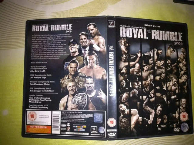 DVD WRESTLING WWE Royal Rumble 2009 AEW WWF WCW ROH USWA ECW NWA TNA £ ...