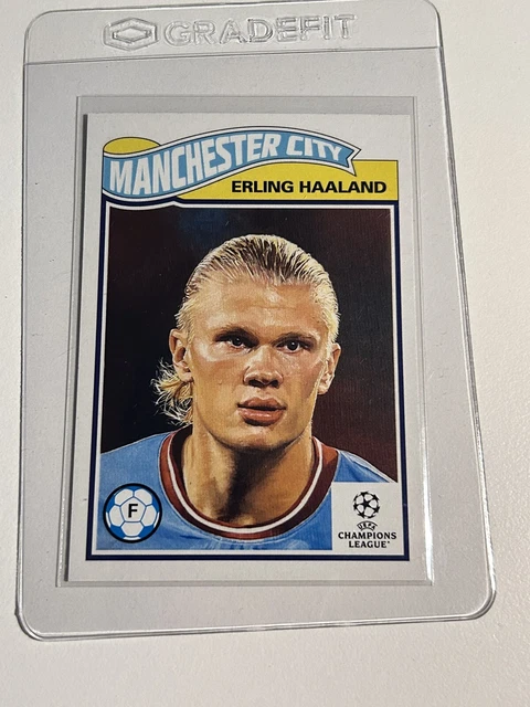 TOPPS UCL LIVING Set - Card 510 - Erling Haaland - Manchester City EUR ...