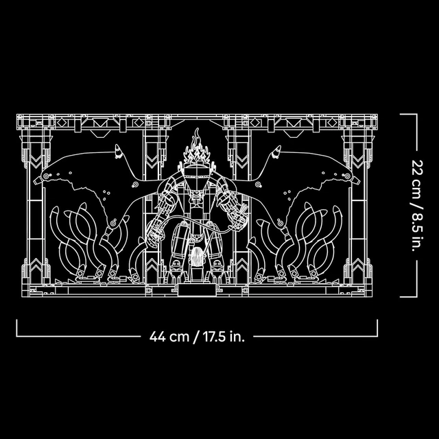 LEGO ICONS IL Signore degli Anelli: Book Nook del Balrog - Costruzione ...