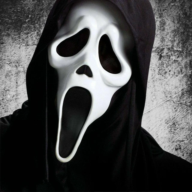 SCARY HORROR FACE Mask Realistic Halloween Cosplay Party Costume Mask £ ...