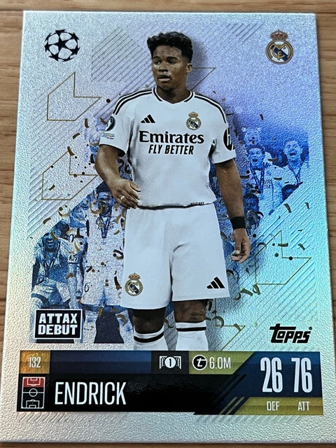 TOPPS MATCH ATTAX 24/25 Champions League 2024/2025 Fußball Karte ...
