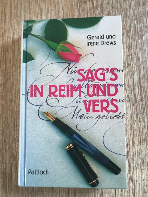 SAG`S IN REIM und Vers*Gerald und Irene DREWS*1992*Sprüche f. j ...
