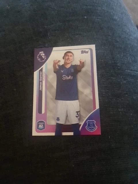 💥JAMES GARNER TOPPS Premier League 2026 CARD #137 Everton £1.13 ...