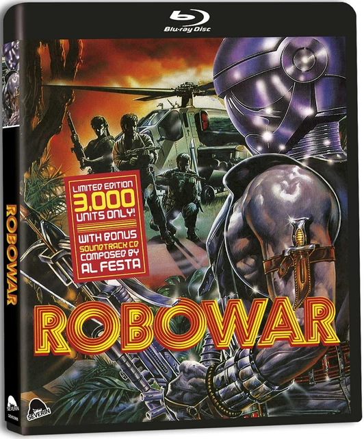 ROBOWAR LIMITED EDITION (Blu-ray) Reb Brown Catherine Hickland Massimo ...