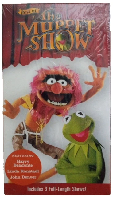 BEST OF THE Muppet Show, VHS, Time Life Video, John Denver, Brand New ...