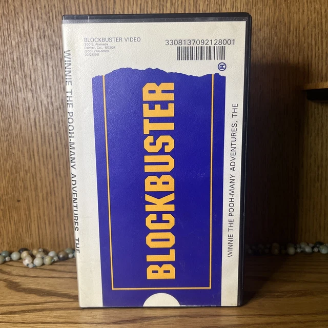 THE MANY ADVENTURES Of Winnie The Pooh; Blockbuster Hard case £32.70 ...