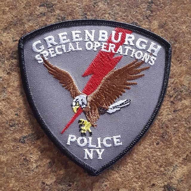 GREENBURGH NEW YORK Police Special Operations SWAT patch, new condition ...