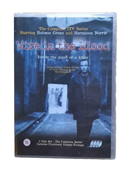 WIRE IN THE Blood DVD - Robson Green Complete Series - 3 Discs - New & Sealed EUR 7,11 - PicClick IT