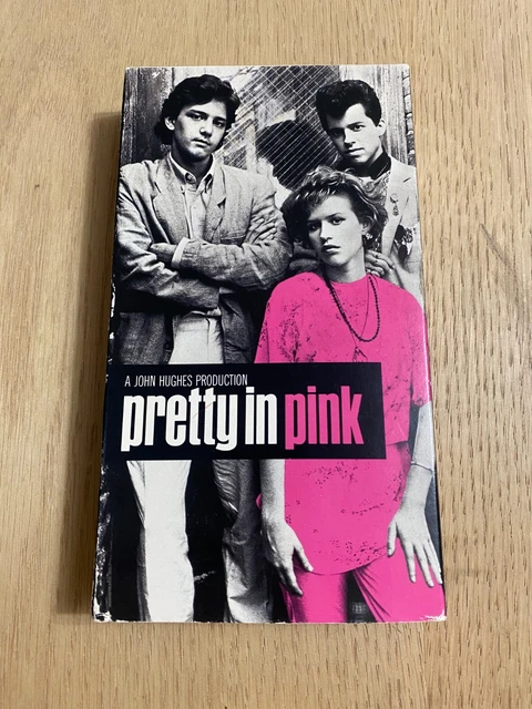 PRETTY IN PINK VHS 1986 Classic 1991 Release Romantic Comedy Molly ...