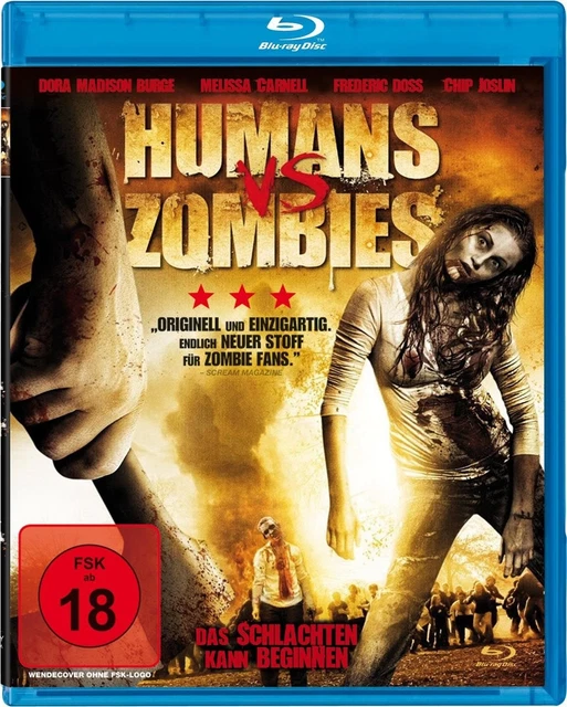 HUMANS VS. ZOMBIES (Blu-ray) Dora Madison Burge Rheagan Wallace Brian T ...